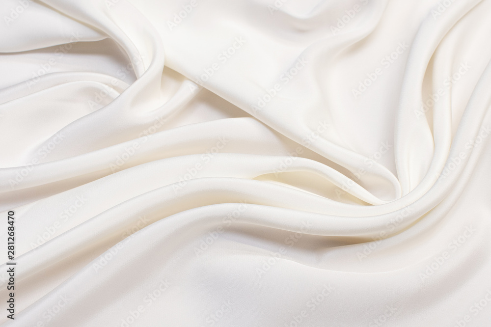 Ivory Silk Background