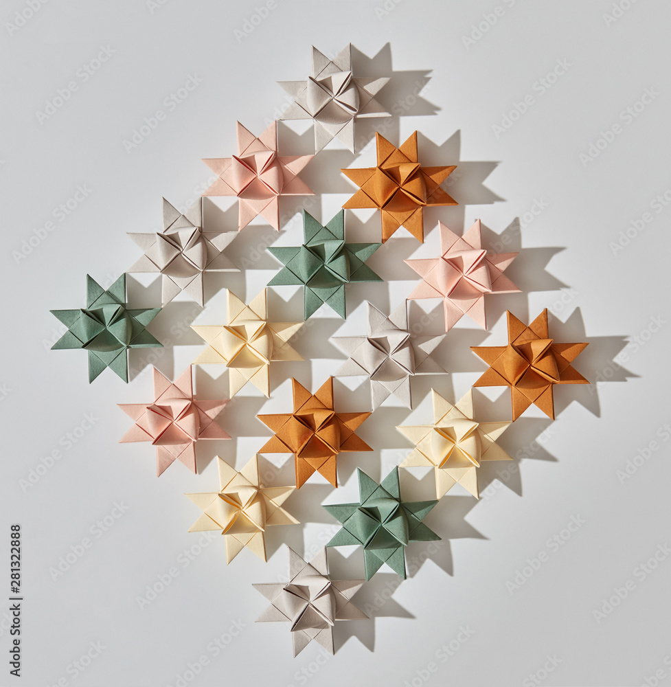 Flat Origami Star