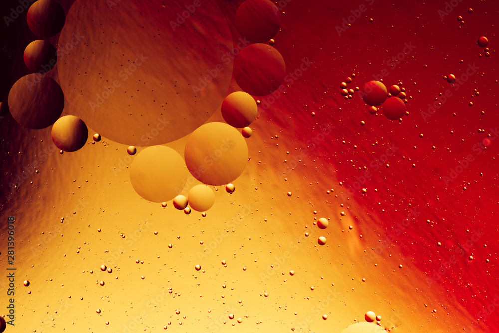 colorful abstract chemistry background, transparent liquids macro Stock ...