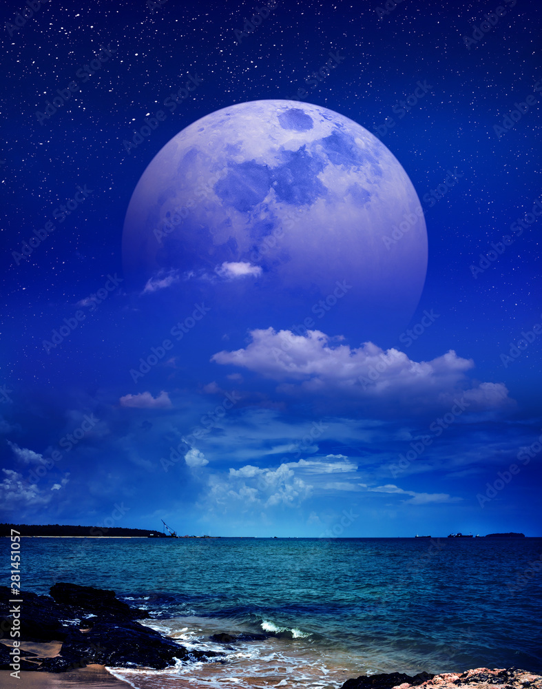 Super Moon Photography Backgrounds