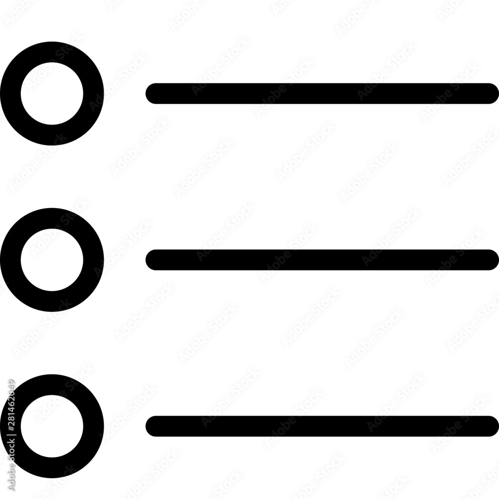 Bullet list template option in word document application Stock Vector ... Bullet list template option in word document application Stock Vector ...