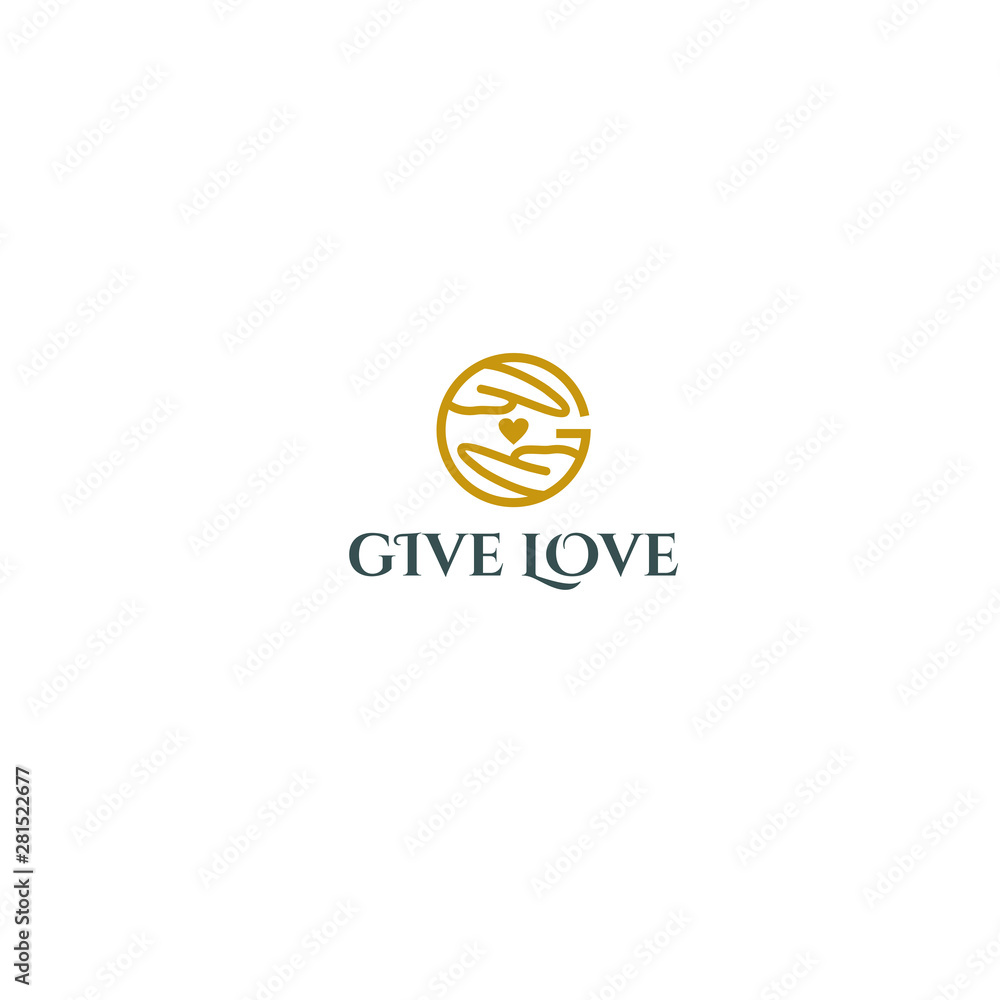 best original logo designs inspiration and concept for giving hope love ...