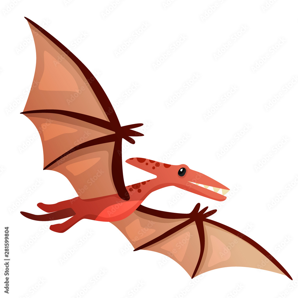 Cartoon Pterodactyl