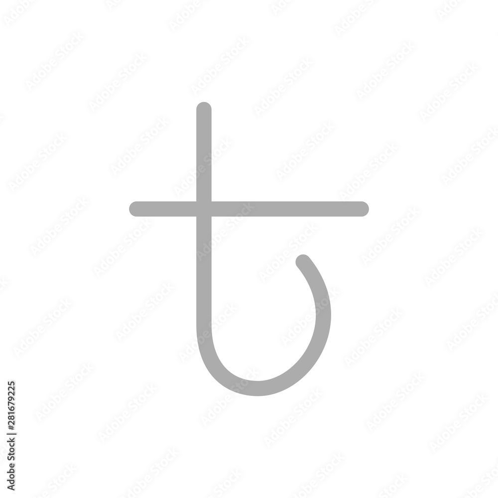 T, BDT, 050, Taka, Bangladesh Banking Currency icon typography logo ...