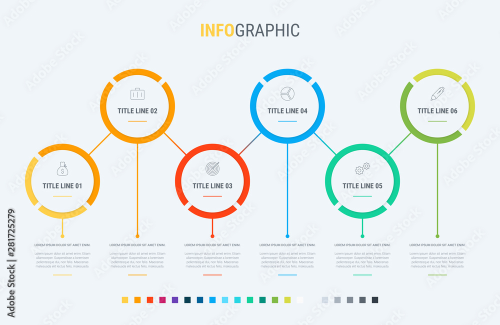 Timeline Infographic Vector Download