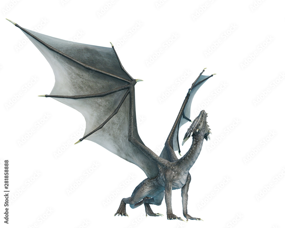 Dragon Side View Sitting