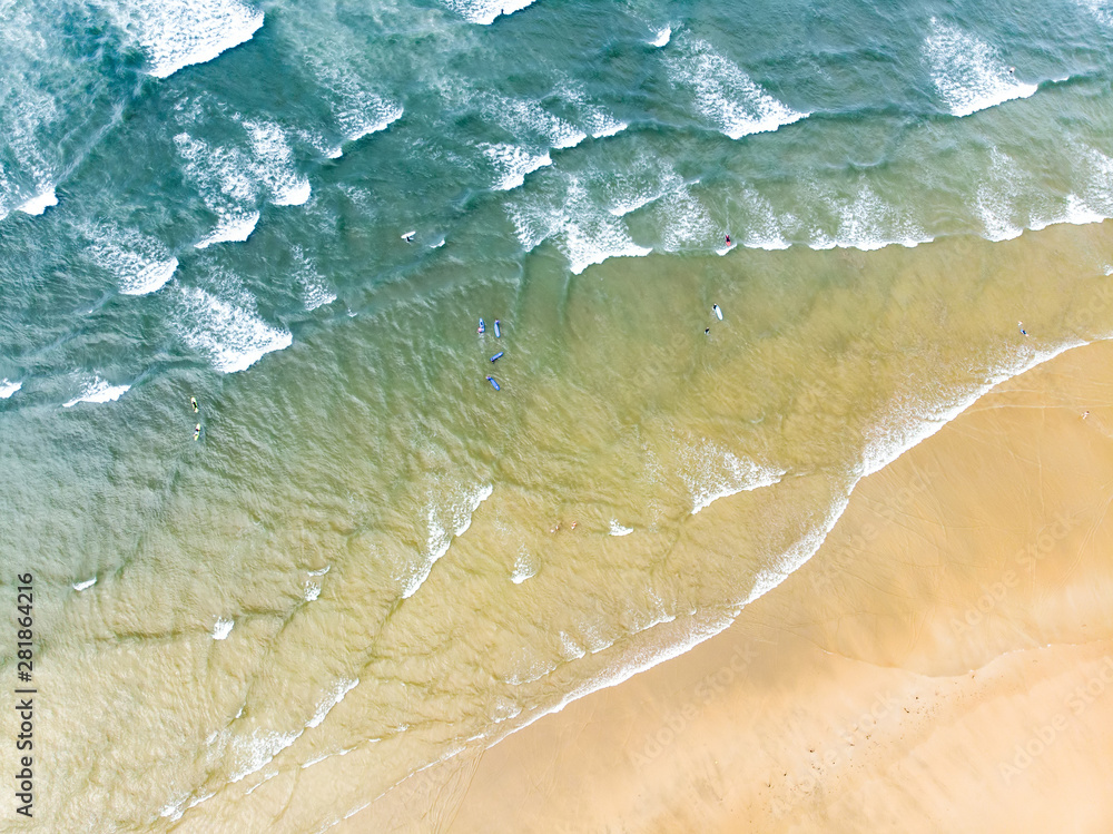 Spectacular Tullan Strand, one of Donegal's renowned surf beaches ...