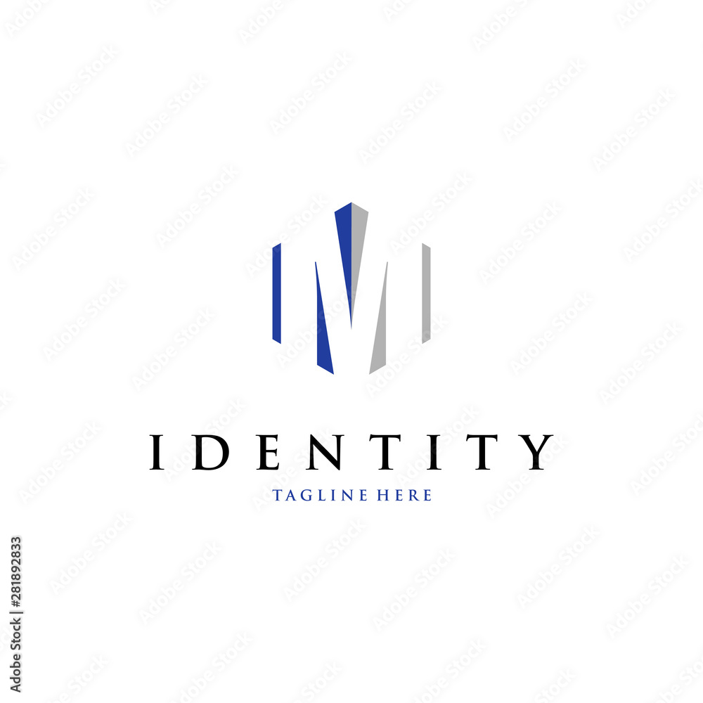 Letter M Building Vector Logo Template, architecture icon, symbol ...