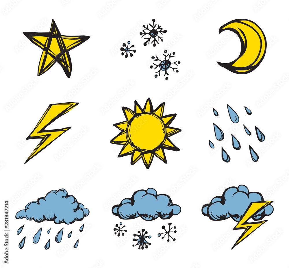 Nature sign. Vector illustration Stock Vector | Adobe Stock