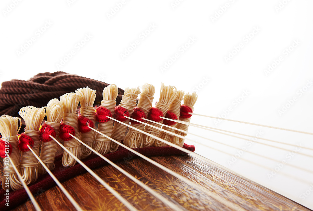 Gayageum is a Korean traditional instrument. Stock Photo | Adobe Stock