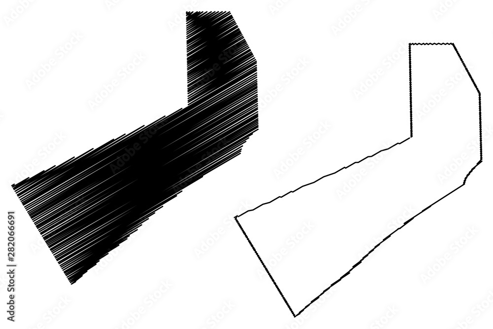 Lower Shabelle region (Federal Republic of Somalia, Horn of Africa) map ...