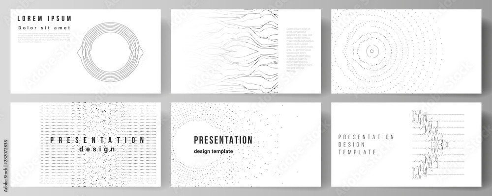 The minimalistic abstract vector illustration layout of the ...