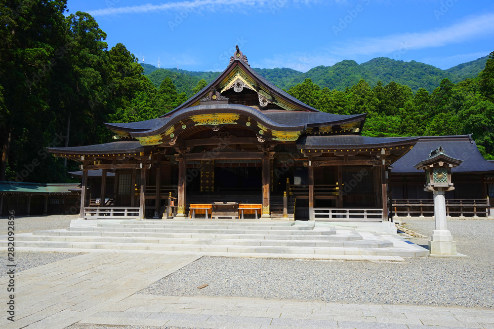 Yahiko Shrine at Yahiko Village, Niigata , Japan Stock Photo | Adobe Stock