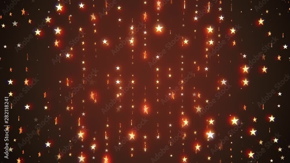 shiny glowing blinking rotating stars wall animation background New ...