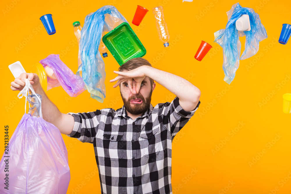 Environmental pollution, plastic recycling problem and waste disposal ...