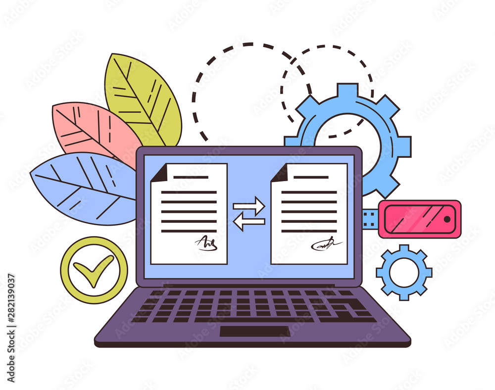 Document Processing Clip Art