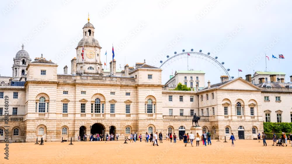 Horse Guards building time lapse. It was built 1751 -1753 between ...