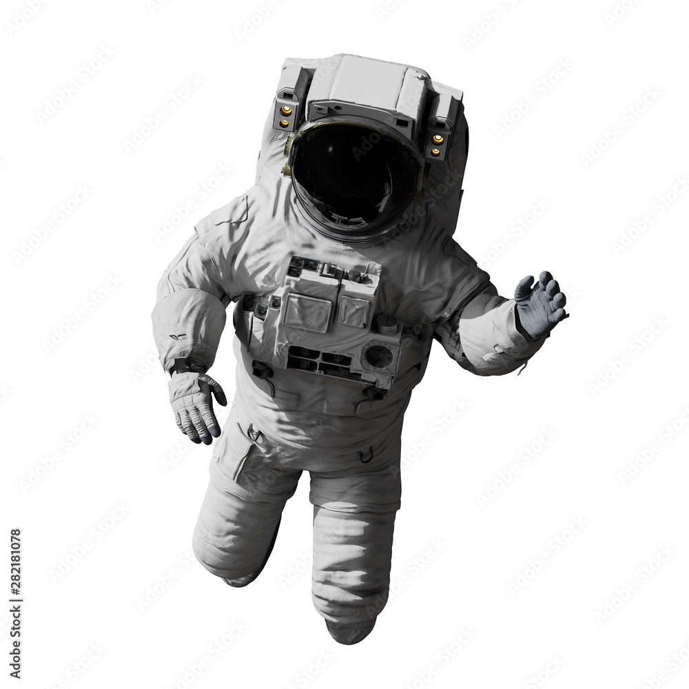 Astronaut White Background