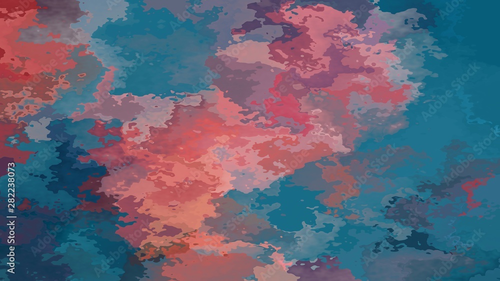 abstract stained pattern texture rectangle background ocean blue and ...