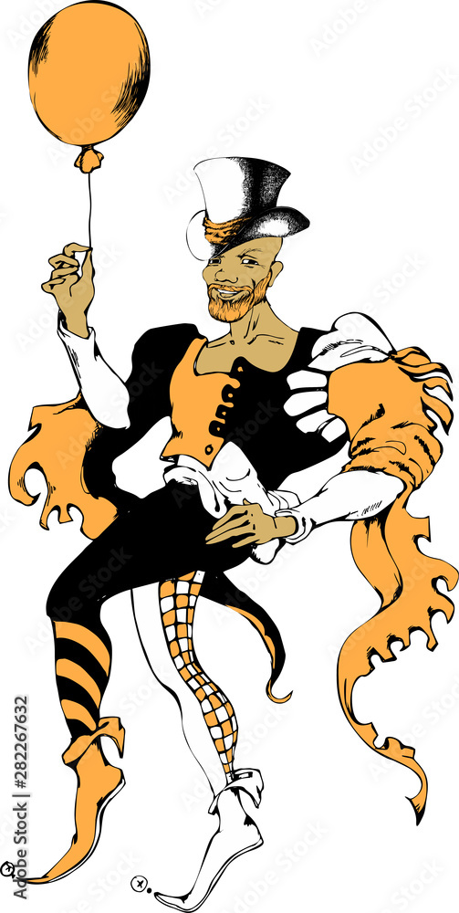 The fool. In the system, the tarot symbolizes an easy attitude to life ...