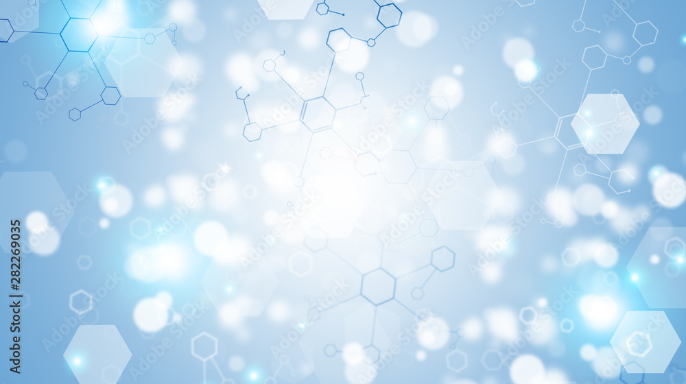 medicine science blue background Stock Illustration | Adobe Stock