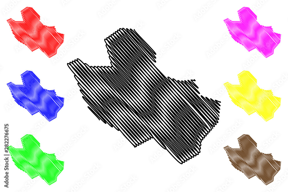 Bulawayo Province (Republic of Zimbabwe, Provinces of Zimbabwe) map ...