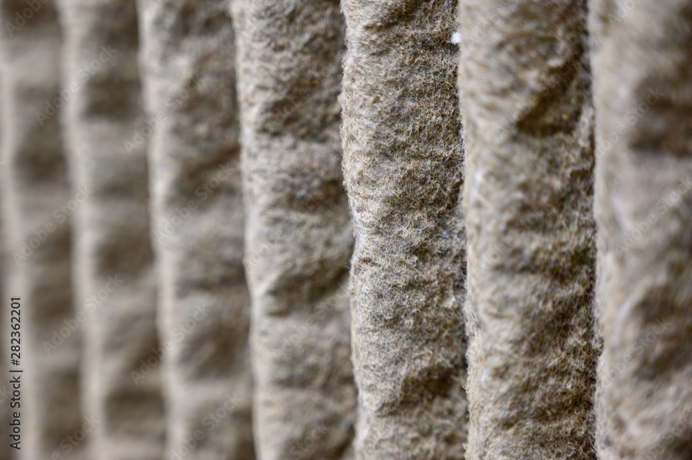 Dirty and dusty used house air filter close-up Stock Photo | Adobe Stock