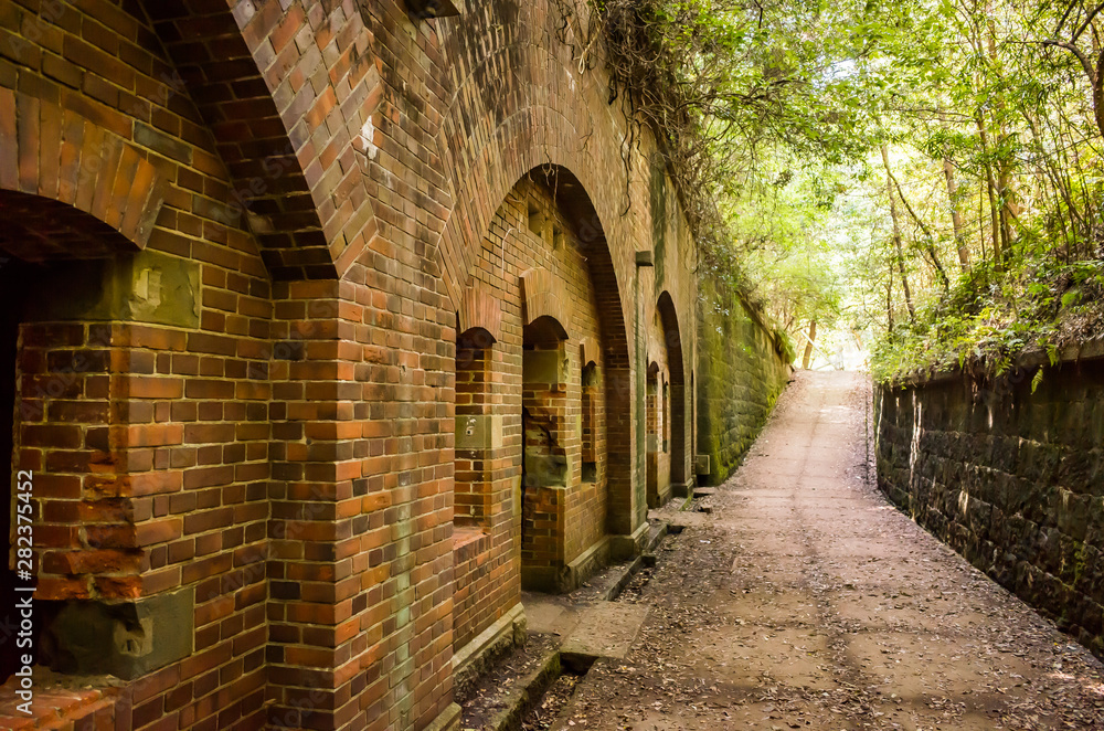 Tomogashima, the remnant of the Japanese war Stock Photo | Adobe Stock