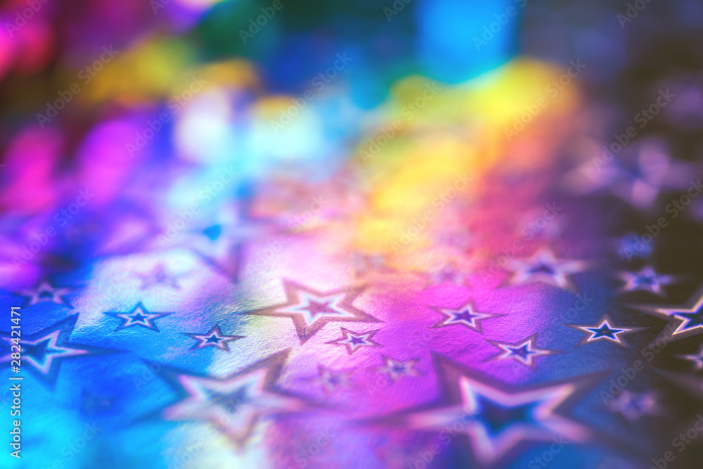 Sparkling golden glitter abstract background purple blue yellow ...