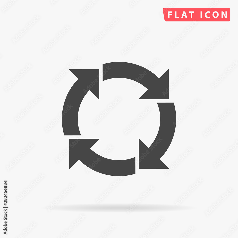 Consistency. Consistent arrow Stock Vector | Adobe Stock