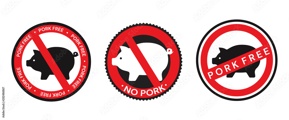 Collection of vector red and black signs, icons and badge designs ...