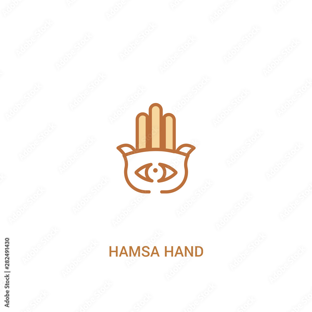 Simple Hamsa Outline