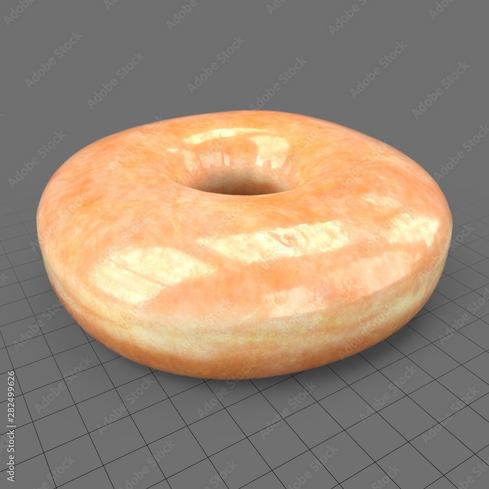 Donut Stock 3D asset | Adobe Stock