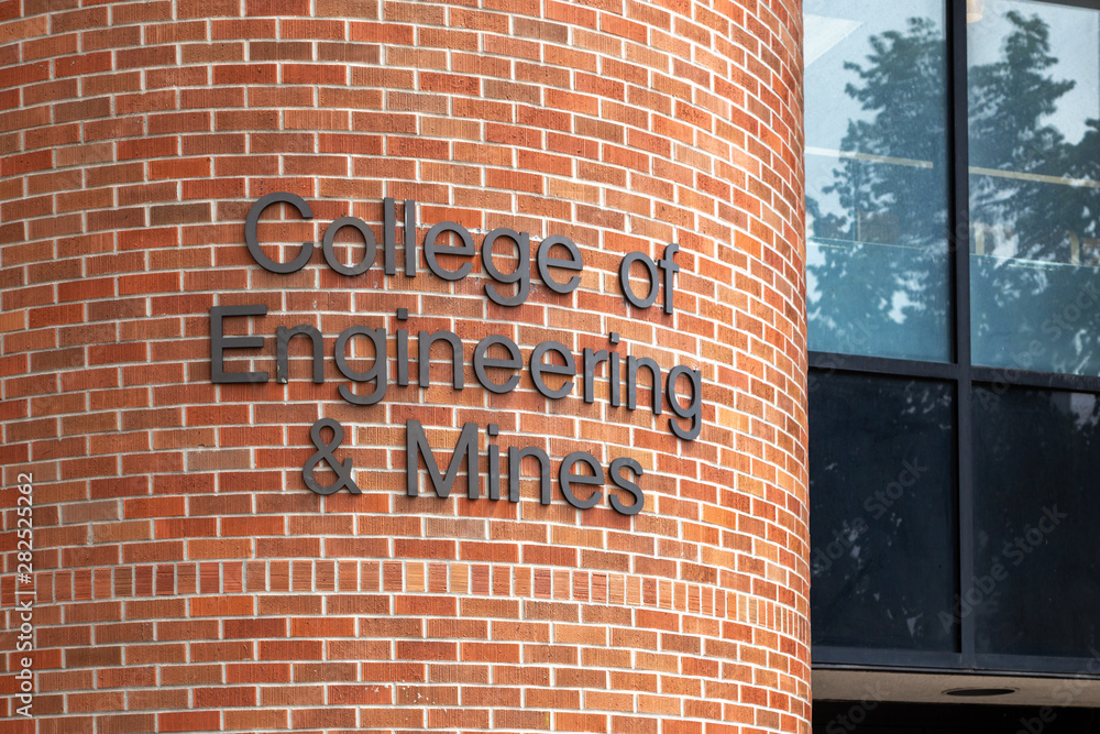 Upson Hall on the campus of the University of North Dakota Stock Photo ...