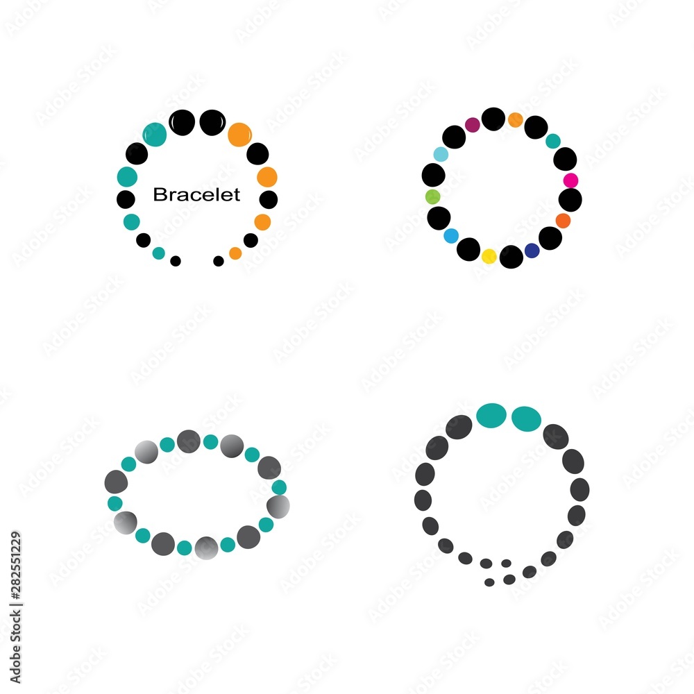 Bracelet icon.Trendy Bracelet logo concept on white background from ...
