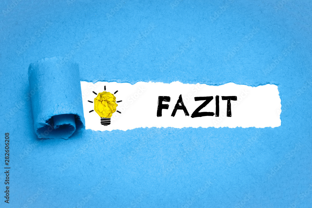 Fazit Stock Photo | Adobe Stock