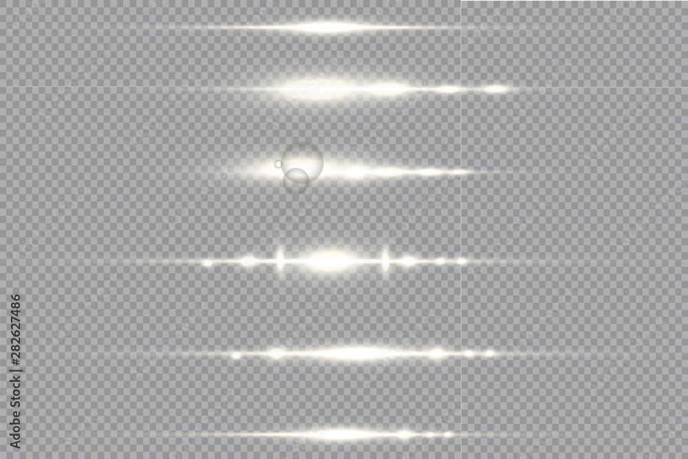 Abstract lines with glow light effect. Glow special light effect ...