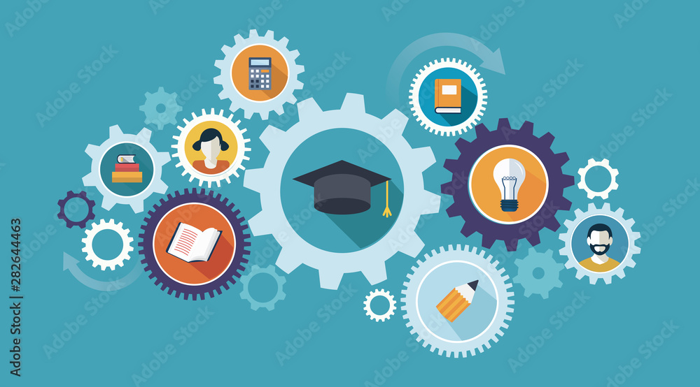 education Stock Vector | Adobe Stock