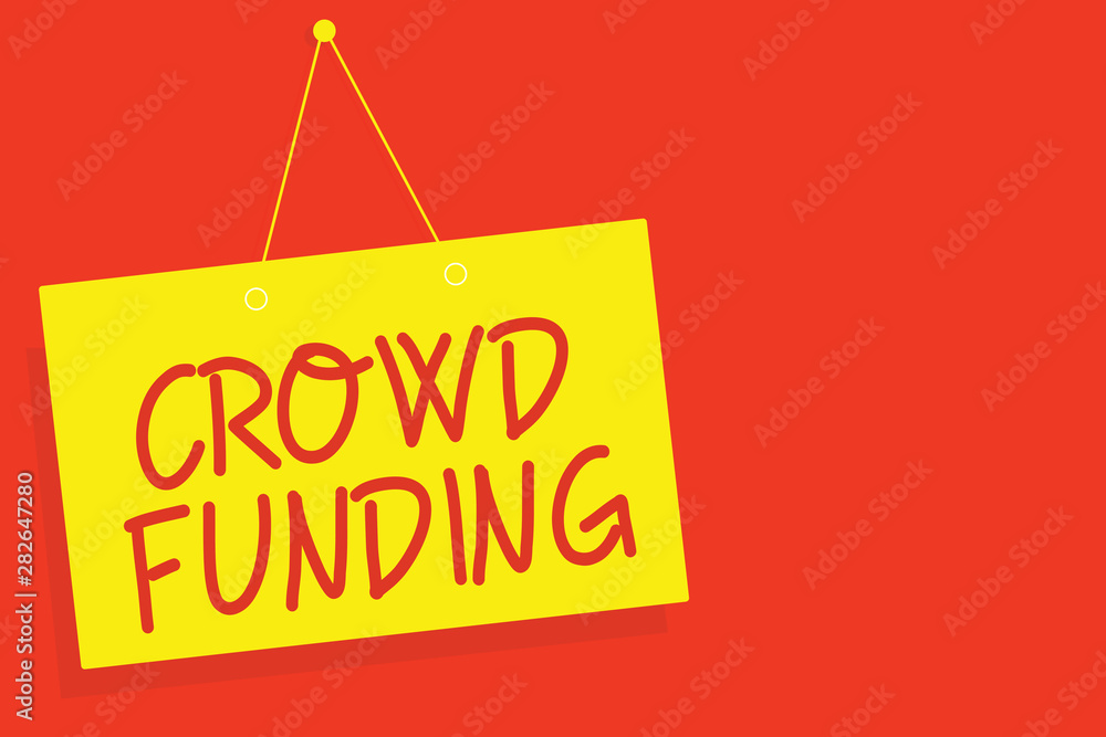 Handwriting text writing Crowd Funding. Concept meaning Fundraising ... Handwriting text writing Crowd Funding. Concept meaning Fundraising ...