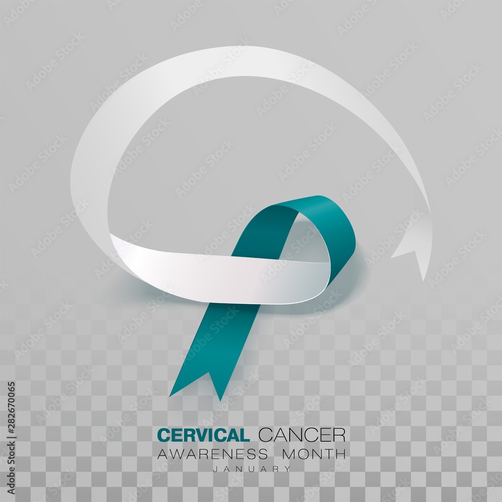 Cervical Cancer Hope Ribbon
