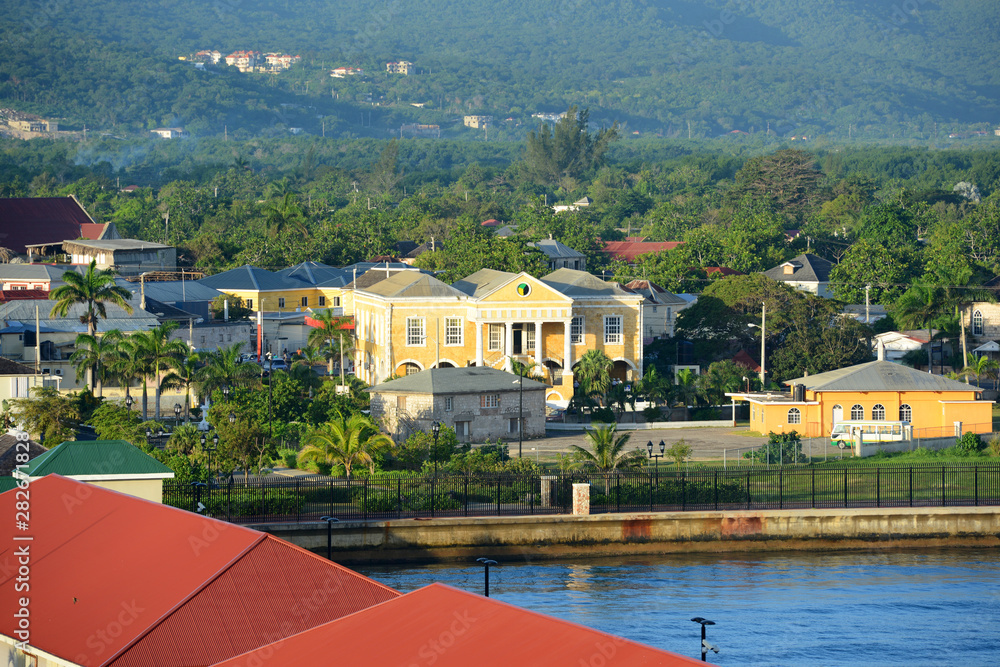 Falmouth CourtHouse was built in 1817 with Jamaican Georgian ...