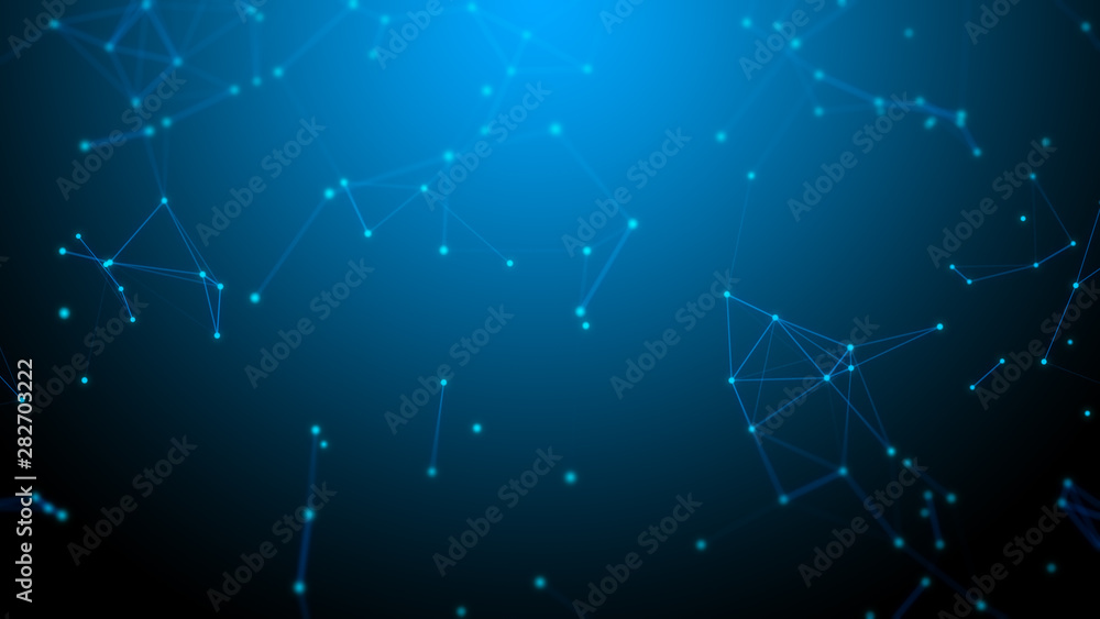 social network system, background 3d rendering, deep learning, aton ...