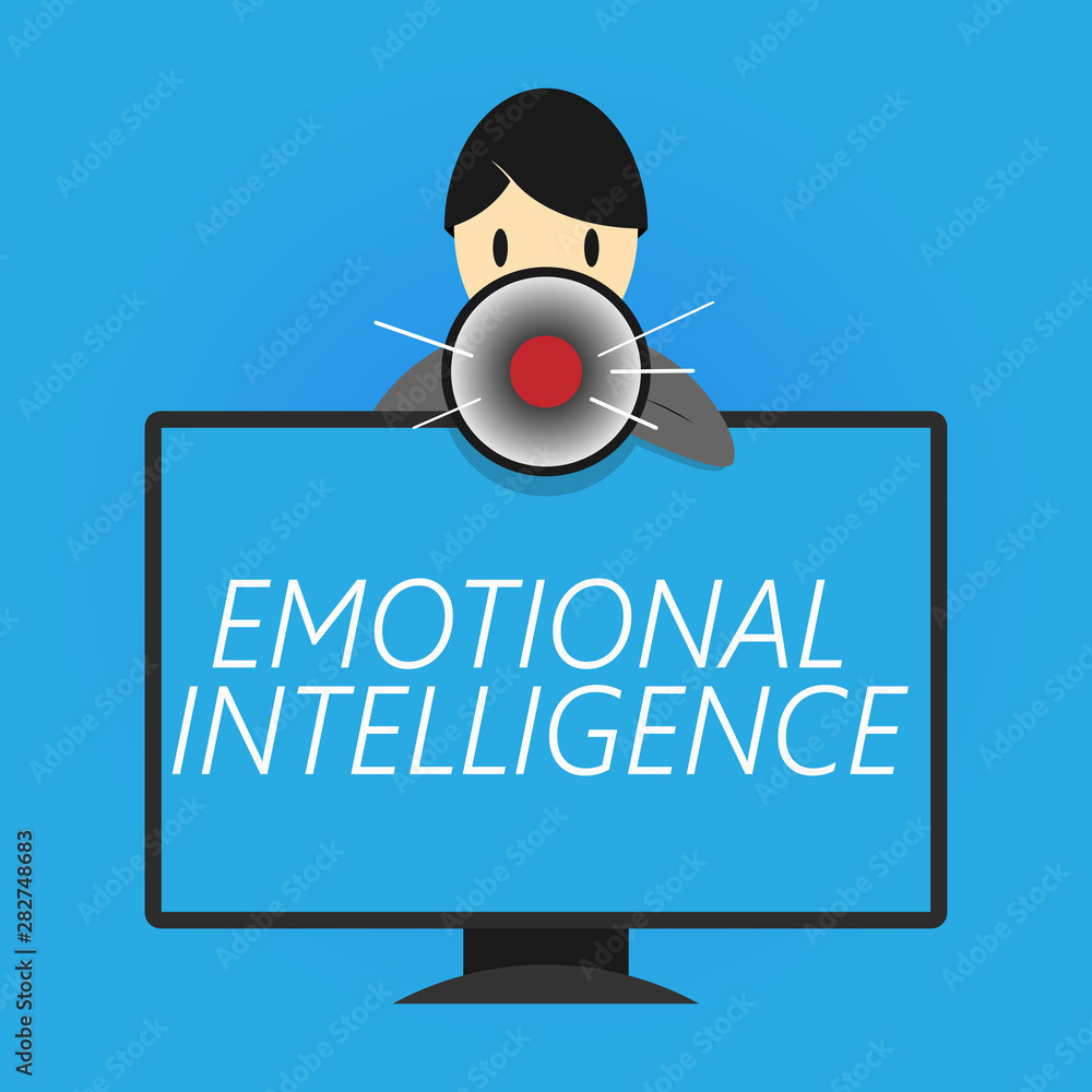 Writing note showing Emotional Intelligence. Business photo showcasing ...