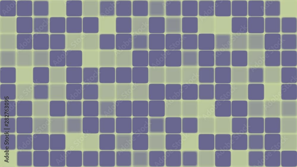 contour square symbols are organized into halftone array with inclined ...