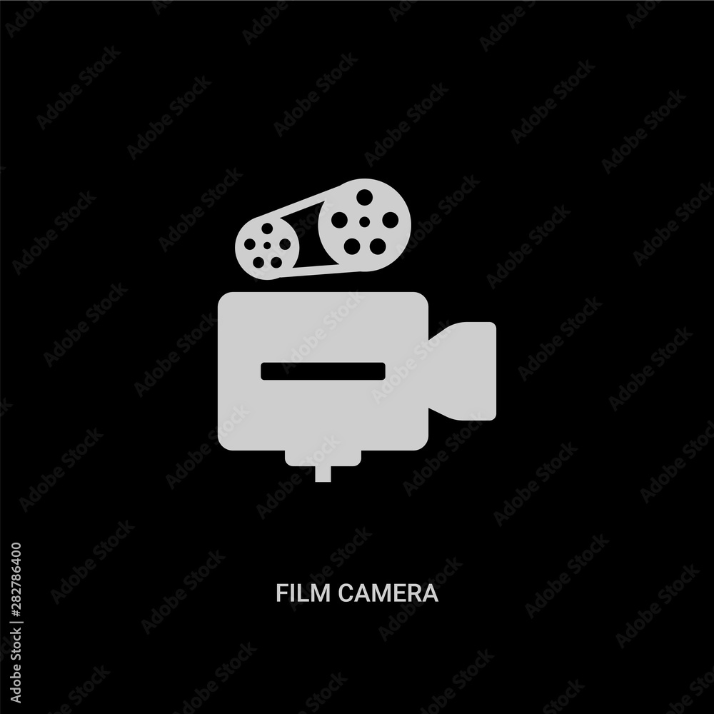 Film Camera Vector Logo