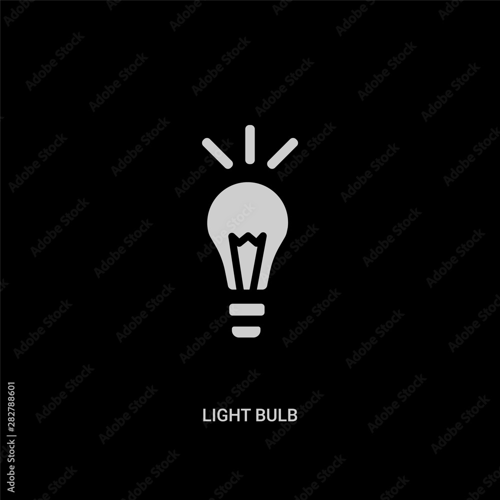 Modern Light Bulb Logo