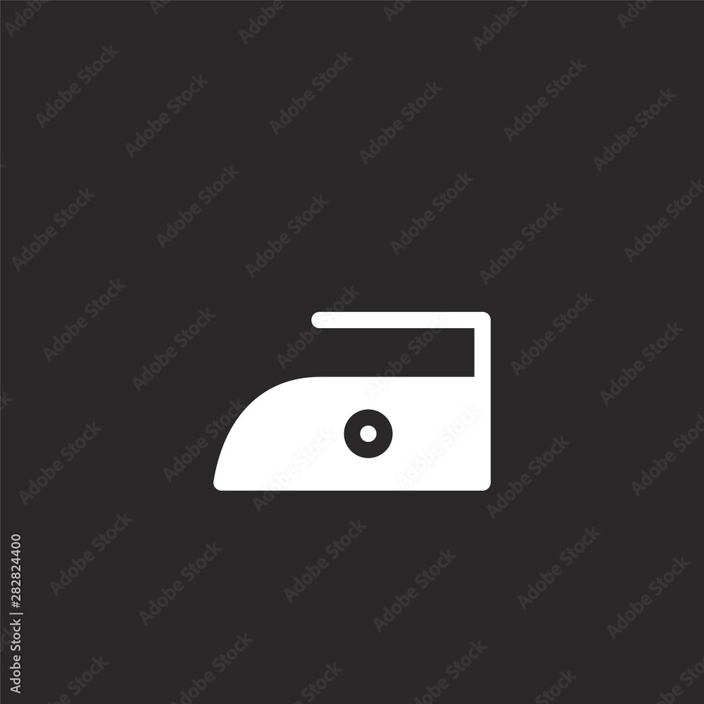 low temperature icon. Filled low temperature icon for website design ...