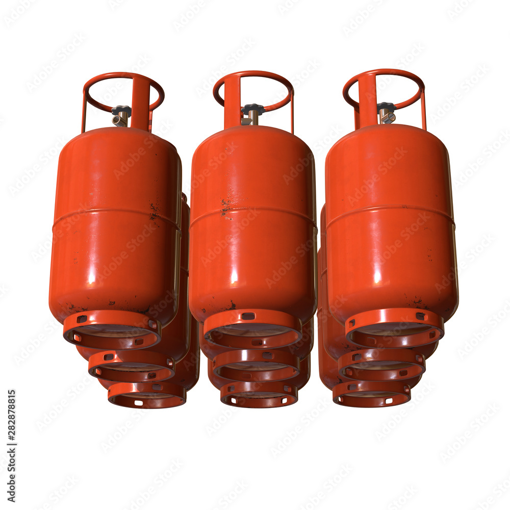 Gas cylinder lpg tank gas-bottle. Propane gas-cylinder balloon ...