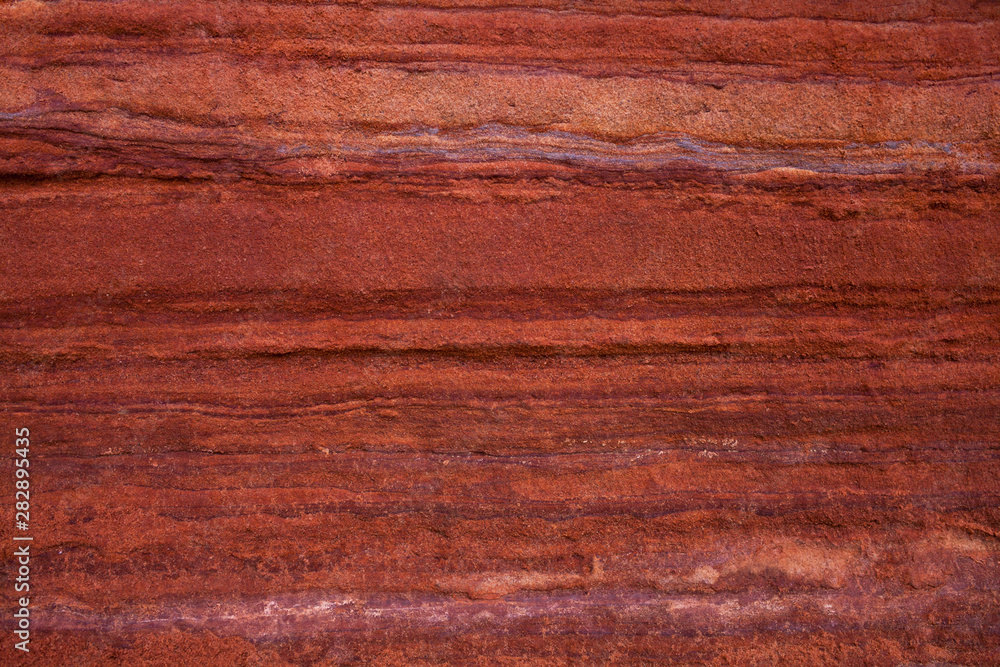 Red rough brick texture closeup horizontal background, old detailed ...