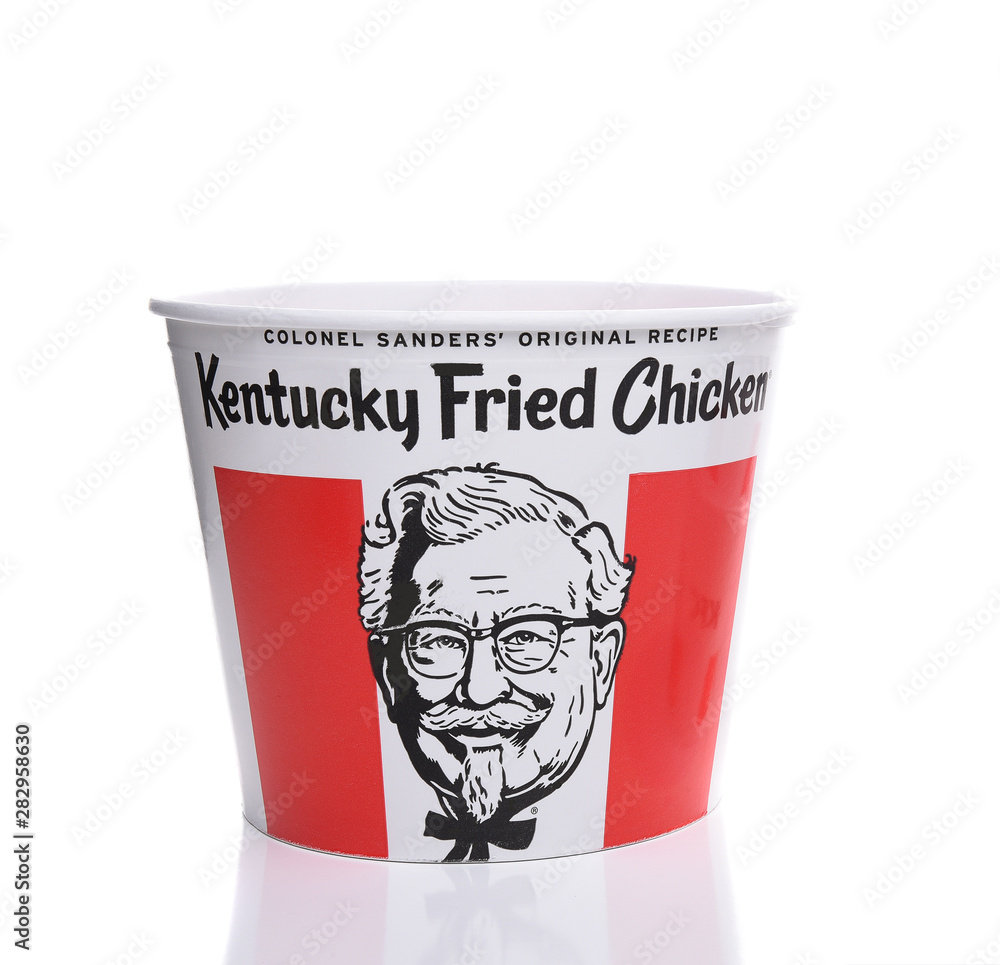 IRVINE, CALIFORNIA - AUGUST 21, 2017: Kentucky Fried Chicken Bucket ...